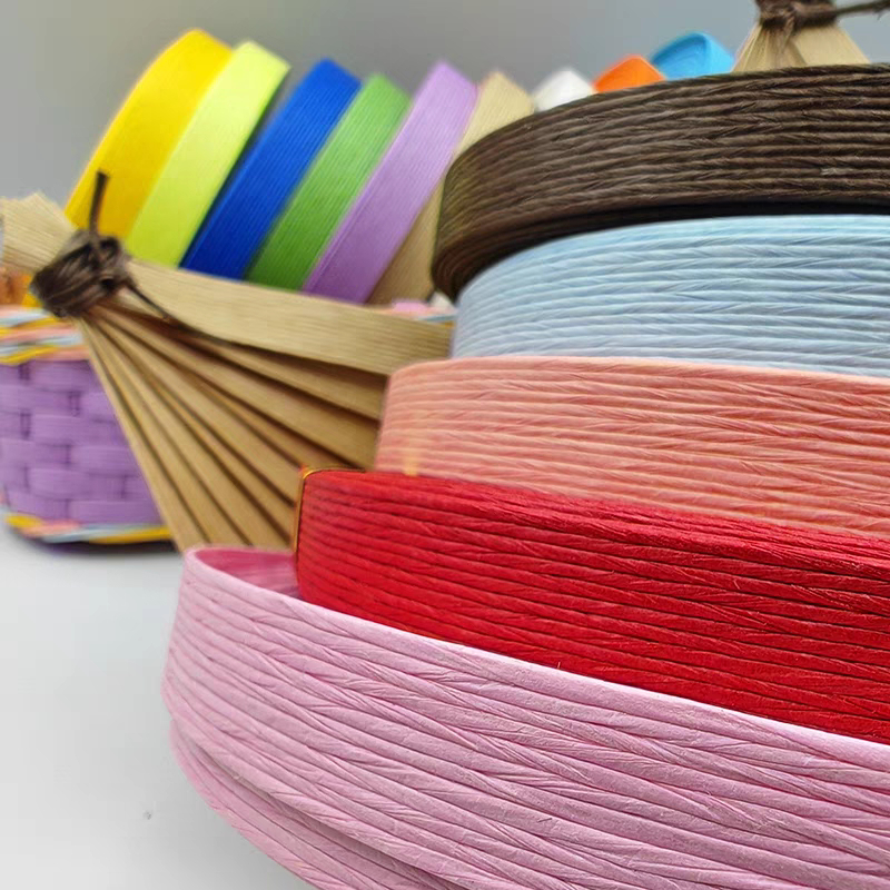 Eco Craft Band / 1.5cm 12 Strand Wide Paper Rattan Rope / Paper Band ...