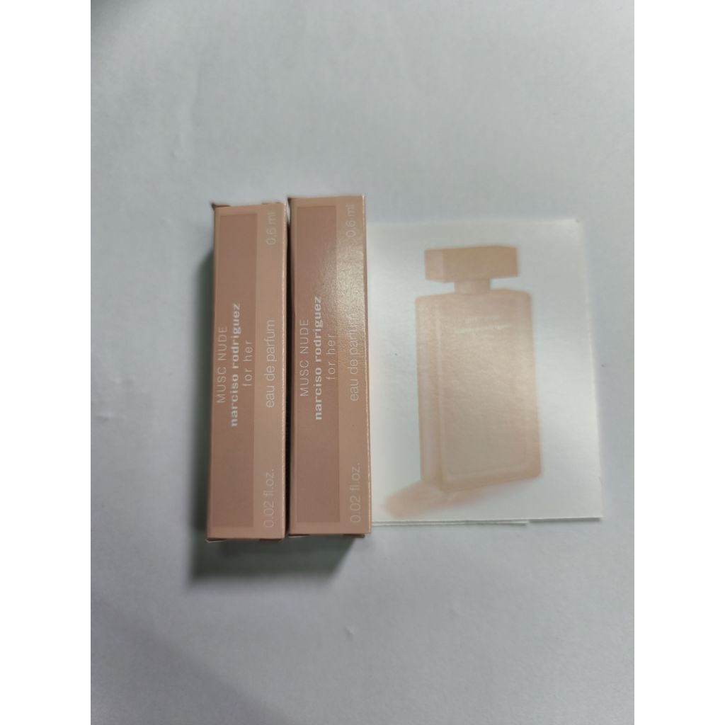 Vial Perfume Narciso Rodriguez Musc Nude For Her EDP 0.6ml | Shopee ...