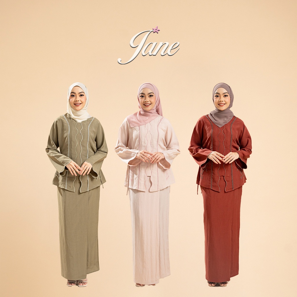 JANE Bulan Bintang Sisters Collection - Baju Kurung Moden Ibu dan Anak ...