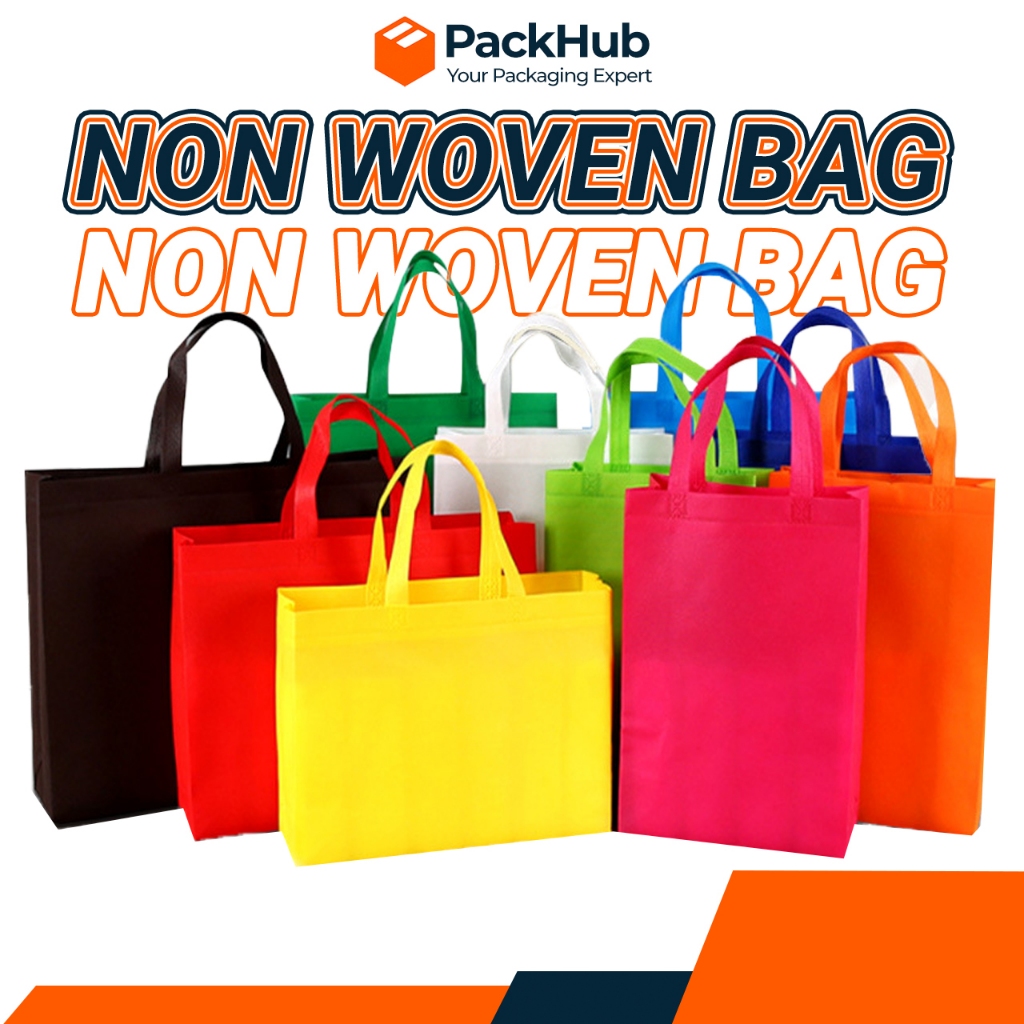 A3 A4 Non Woven Bag Eco Bag Beg Kain Tote Beg Goodies Bag Gift Bag ...