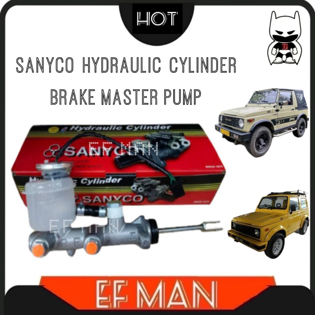 SANYCO HYDRAULIC CYLINDER BRAKE MASTER PUMP Assy SUZUKI JIMNY SJ410 3/4 ...