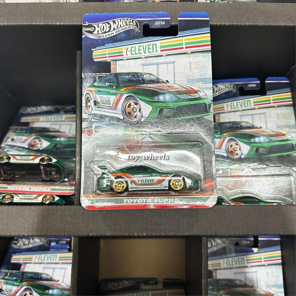 Hot Wheels Toyota Supra 7-11 7eleven US Exclusive 2025 | Shopee Malaysia