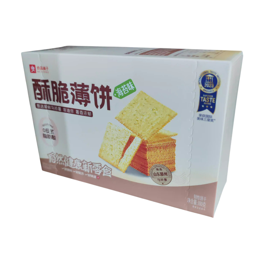 BESTORE CRISPY PANCAKE (SEAWEED FLAVOR) 300G | Shopee Malaysia