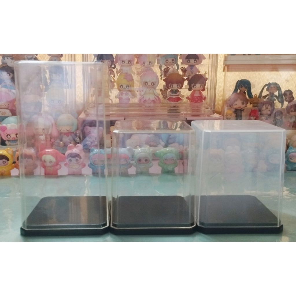 USED Daiso Japan Toy Figure Acrylic Display Storage Box Collection ...