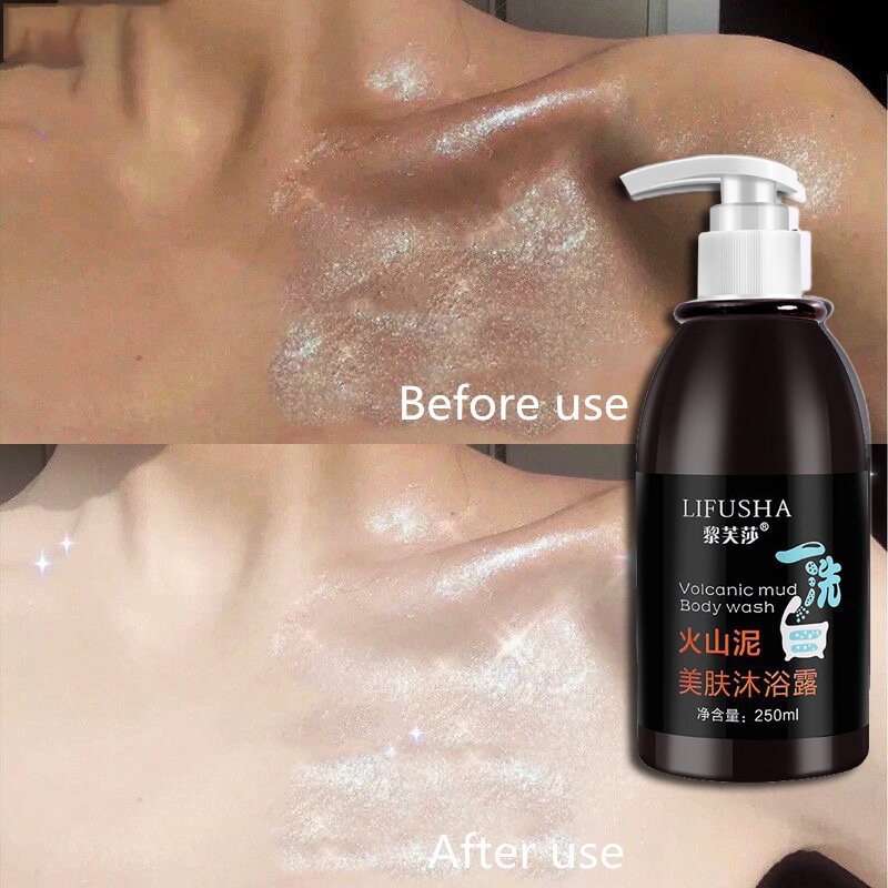 Gel Mandian Lumpur Gunung Berapi 250ml, Deep cleansing body wash ...