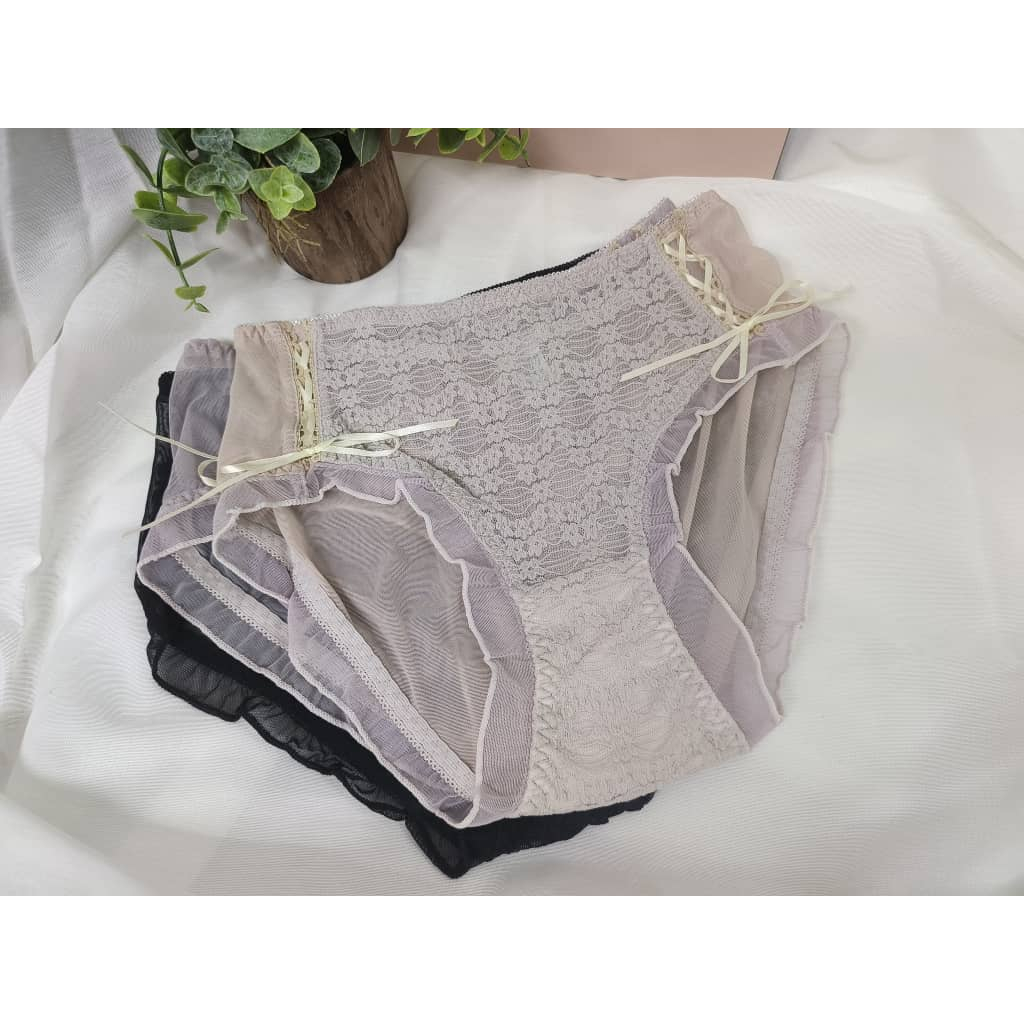 Minwera Sexy Lace Woman Lace Woman Panties Underwear | Shopee Malaysia