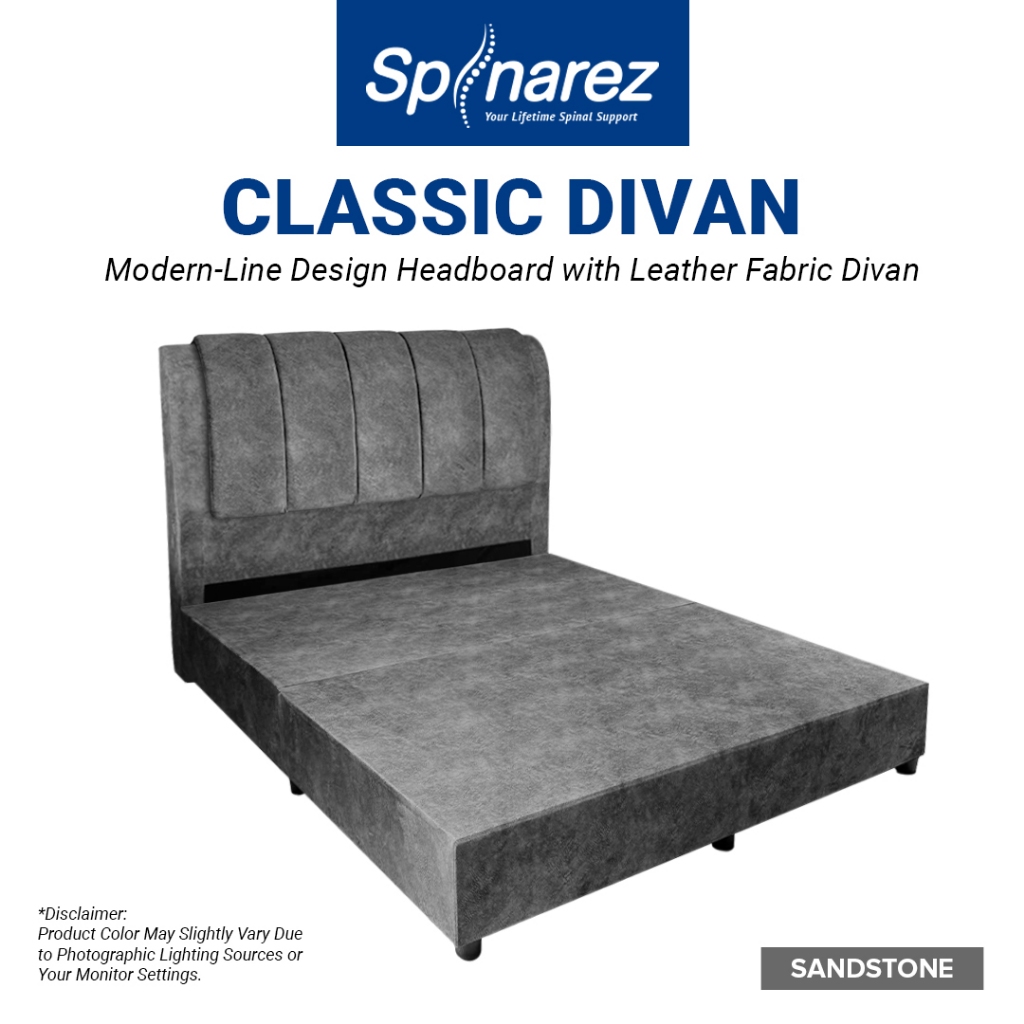 Spinarez Classic Divan + Headboard Bed Frame King/Queen (Mattress Not ...
