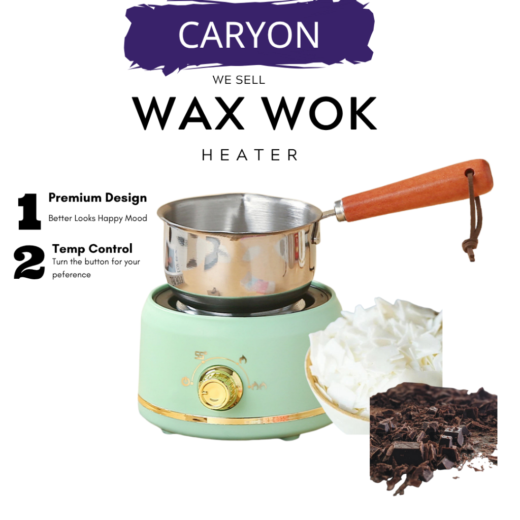 CaryOn Mini Stainless Steel Wax Melting Pot DIY Candle Chocolate Making ...