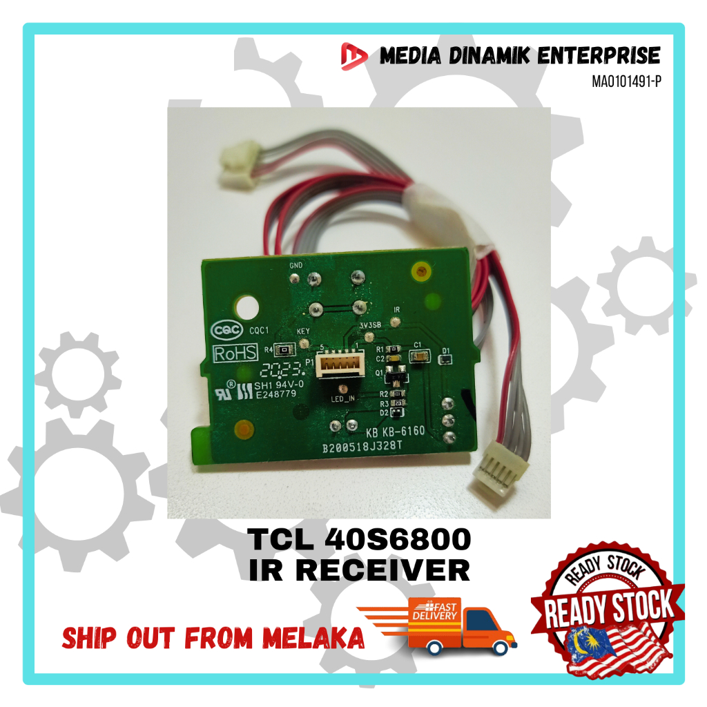 (TC2) 40S6800 TCL Speaker Ir receiver Wifi module | Shopee Malaysia