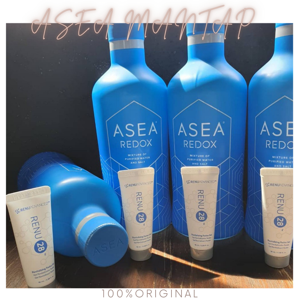 ASEA Redox Supplement Water (960ML) 4Bottle FREE 4TUBE Sample Gel 10ML ...