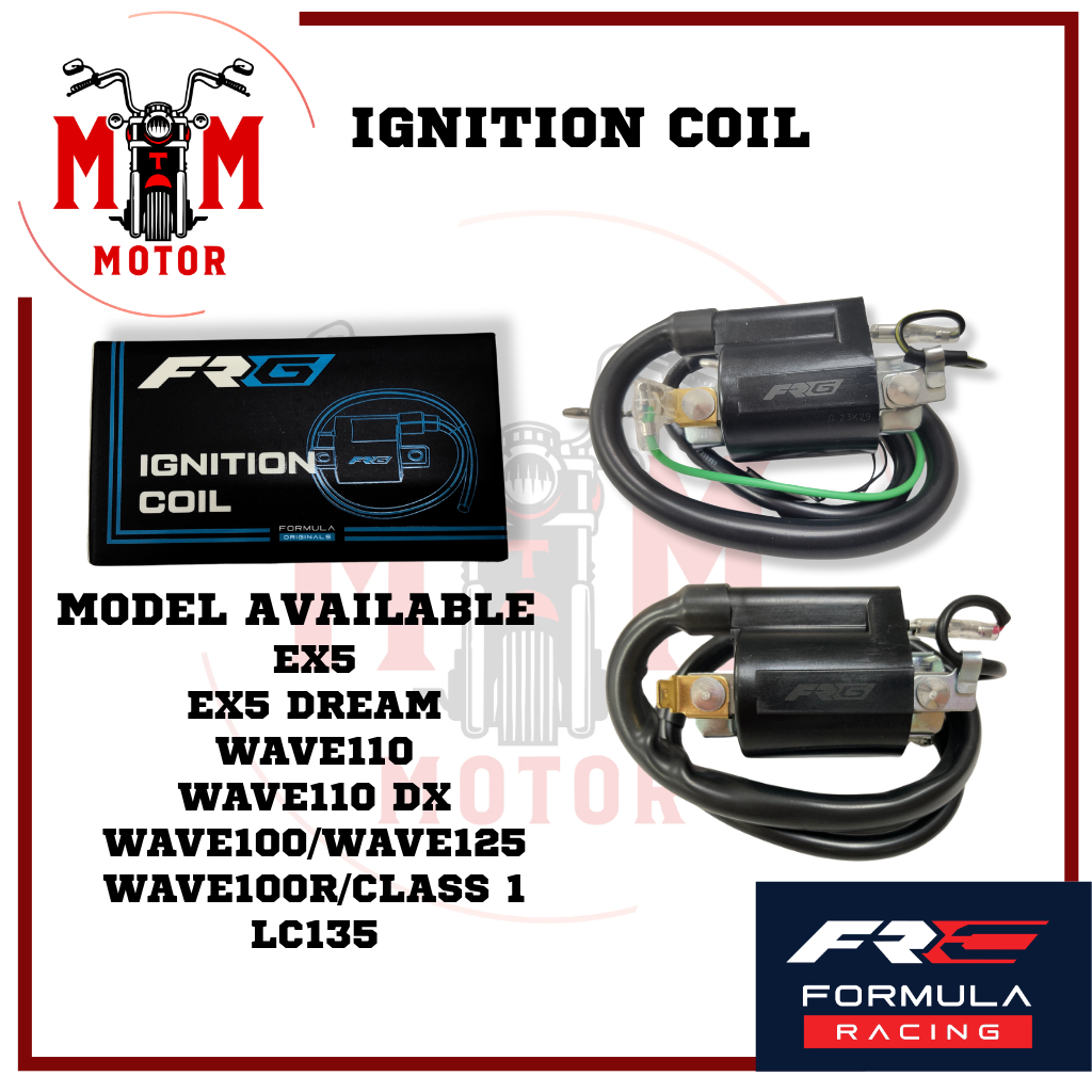 FRG FORMULA ORIGINAL GEGELUNG TUBUH IGNITION PLUG BODY COIL EX5/DREAM ...