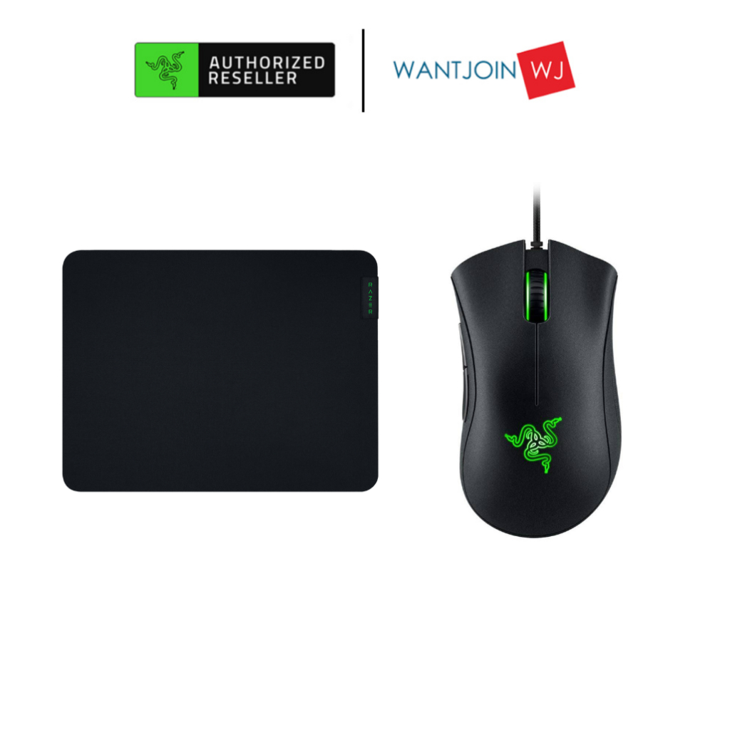 (BUNDLE SET) Razer Deathadder Essential + Razer Gigantus V2 M | Shopee ...
