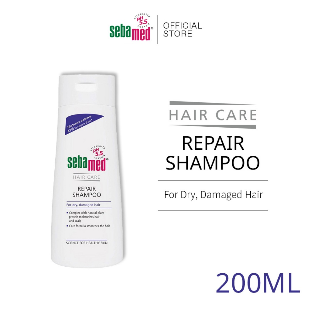 sebamed Hair Care Hair Repair Shampoo (200ml) | Shopee Malaysia
