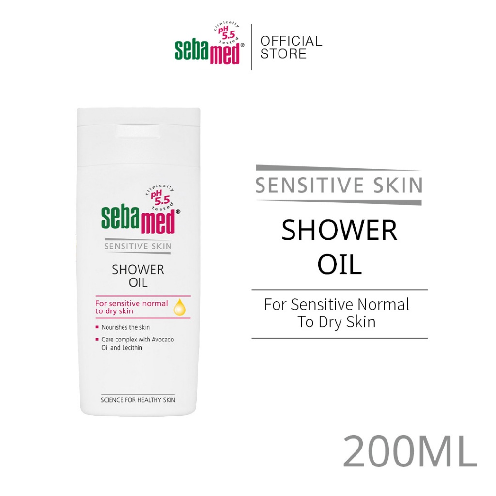 sebamed Sensitive Skin Shower Oil (200ml) | Shopee Malaysia