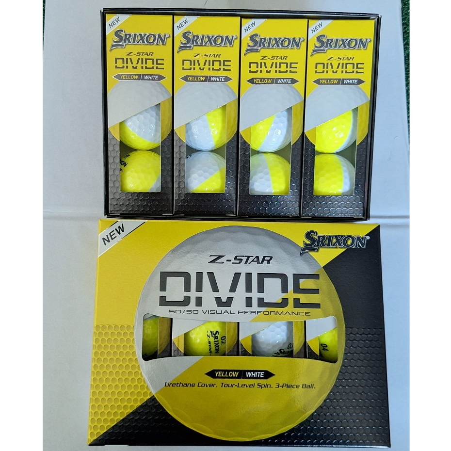 Srixon Z-Star Divide 2 Dozens Golf Balls ( 24 balls Promotion ...