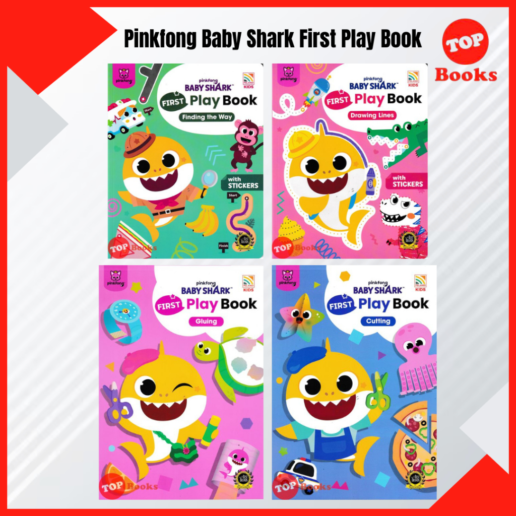 [TOPBOOKS Pelangi Kids] Pinkfong Baby Shark First Play Book (2025 ...