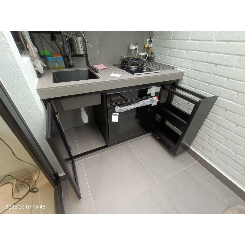 Aluminium kitchen Cabinet | Shopee Malaysia