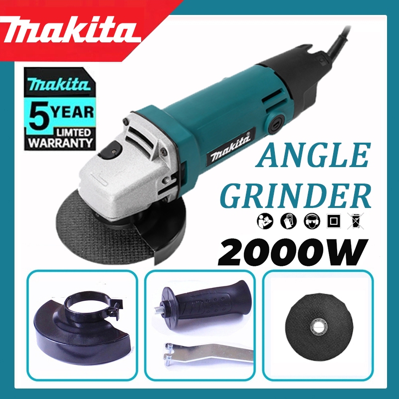 MAKITA Angle Grinder Potong Besi Metal Cutter Grinding Polisher ...
