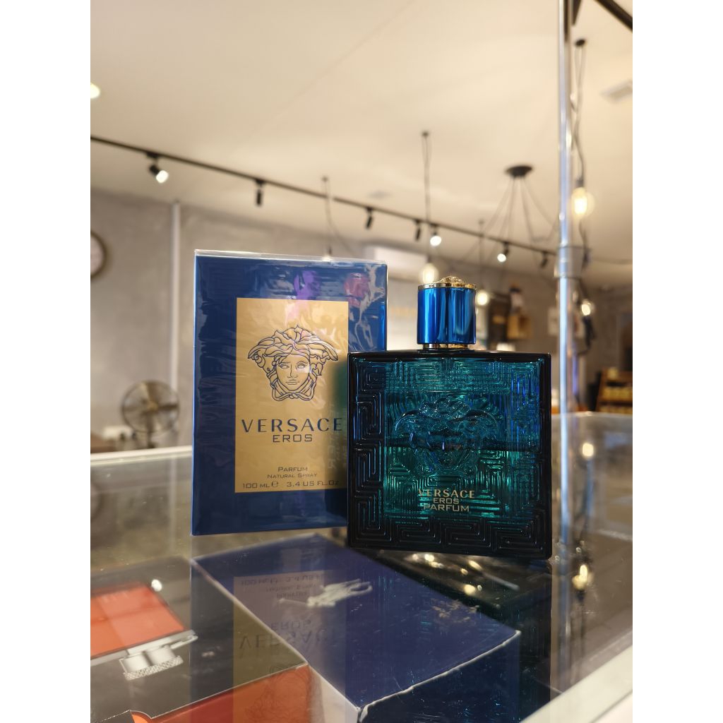 ORIGINAL Versace Eros PARFUM 100ML perfume for men | Shopee Malaysia