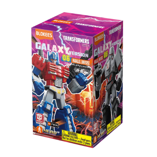 MAINAN Blokees Transformers Blind Box - Galaxy Version 06 Parallel ...