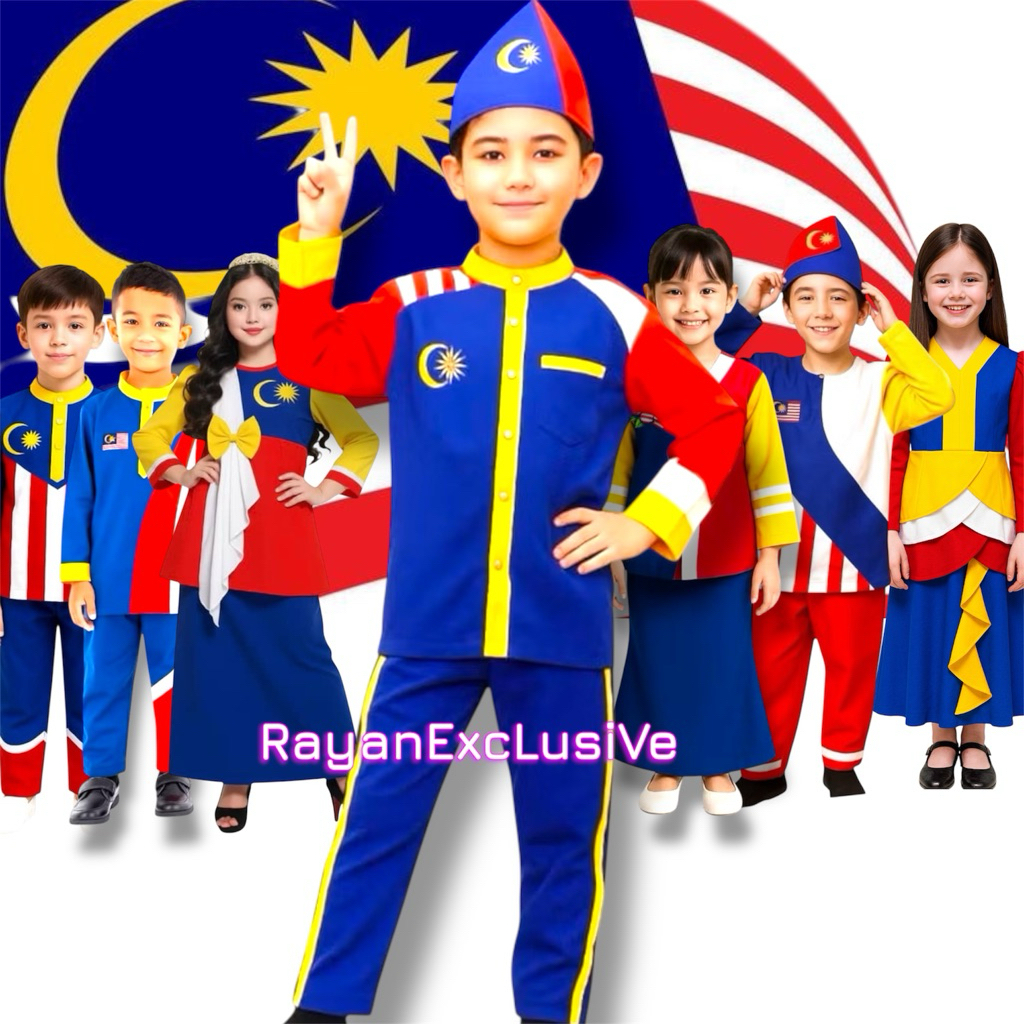 Baju Merdeka Exclusive Baru Design Semmua kaine soft premium Como-creap ...