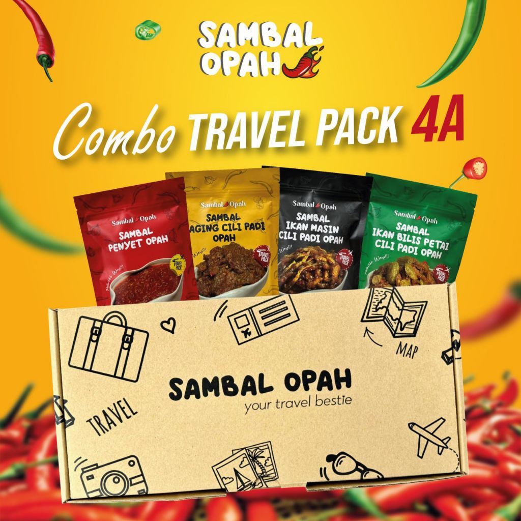 PROMO SEPTEMBER ‼️COMBO SAMBAL OPAH FOOD BY MASMIRA TRAVEL PACK DAN ...