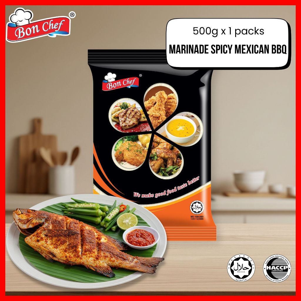 Bon Chef SPICY MEXICAN BBQ Marinade 500g (Repacking) | Shopee Malaysia