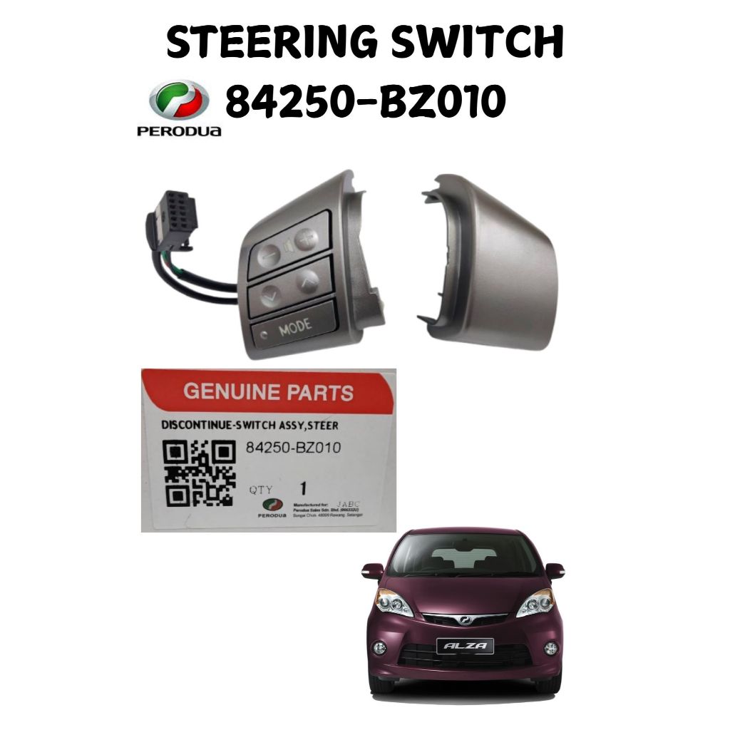 Perodua Alza 2009-2013 Steering Button Switch Steering Wheel 84250 ...