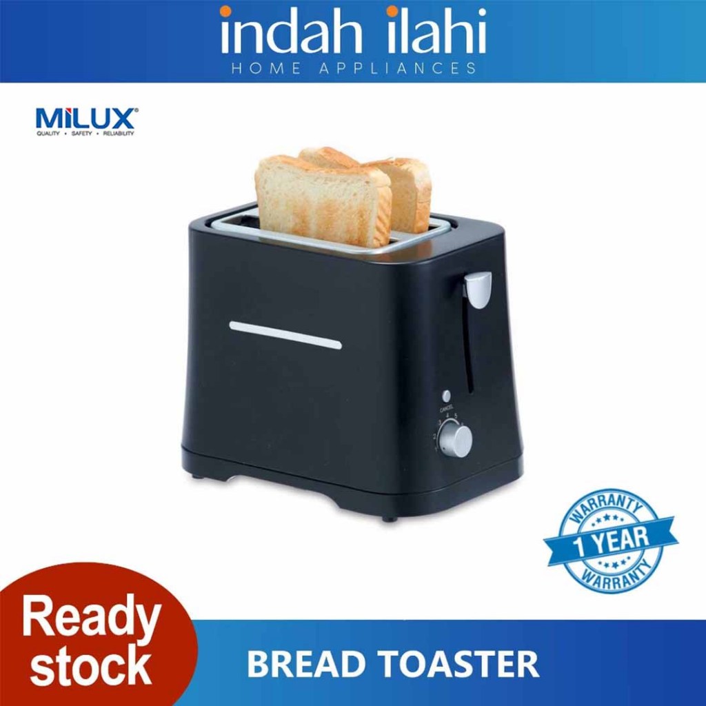Milux Mesin Roti Bakar Bread Toaster MBT-600 | Shopee Malaysia