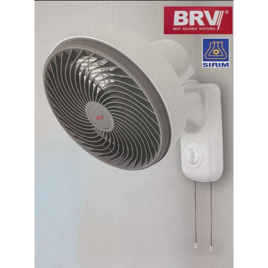 Trac / Phison / BRV Turbo Tornado Wall Fan Powerful Strong Wind 9 Inch ...