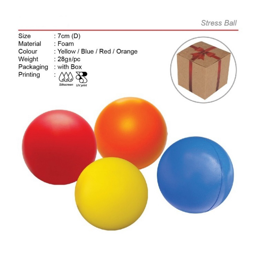 Colourful Foam Ball Anti Stress | Bola Anti Stress (Round Shape ...