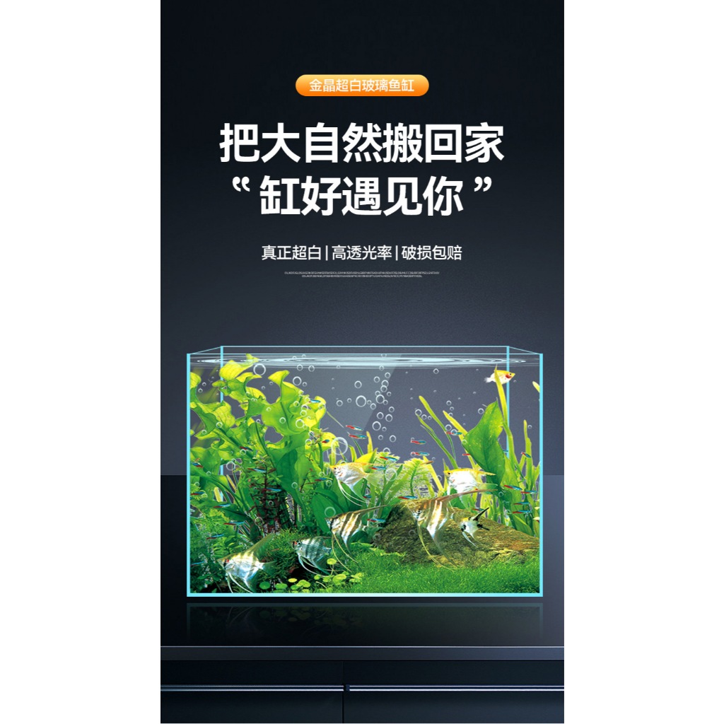 Crystal Clear Aquarium cc tank Crystal Tank Glass Tank Akuarium Kaca ...