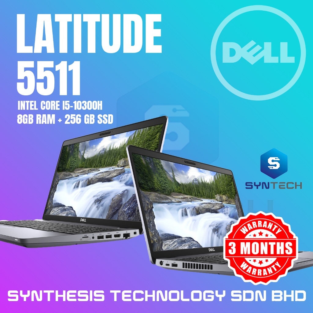 DELL LATITUDE 5510/5511 I5-10 GEN 8GB RAM + 256GB SSD REFURBISHED ...
