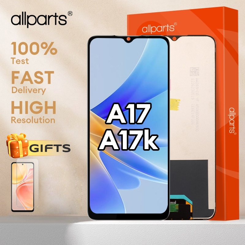 ALLPARTS LCD for OPPO A17 A17k LCD Screen Replacement 6.56" New ...