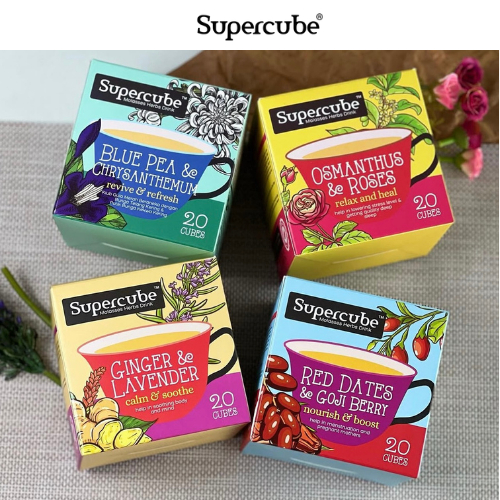 Supercube Herbal Tea OR RG BC GL with Black Sugar Cube (Molasses) | Shopee Malaysia