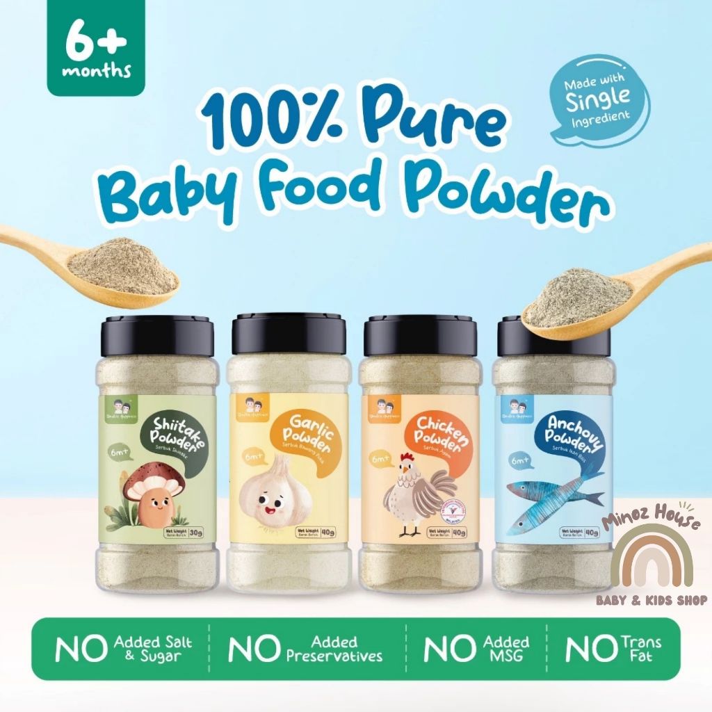 Double Happiness baby seasoning powder / serbuk perasa makanan bayi ...