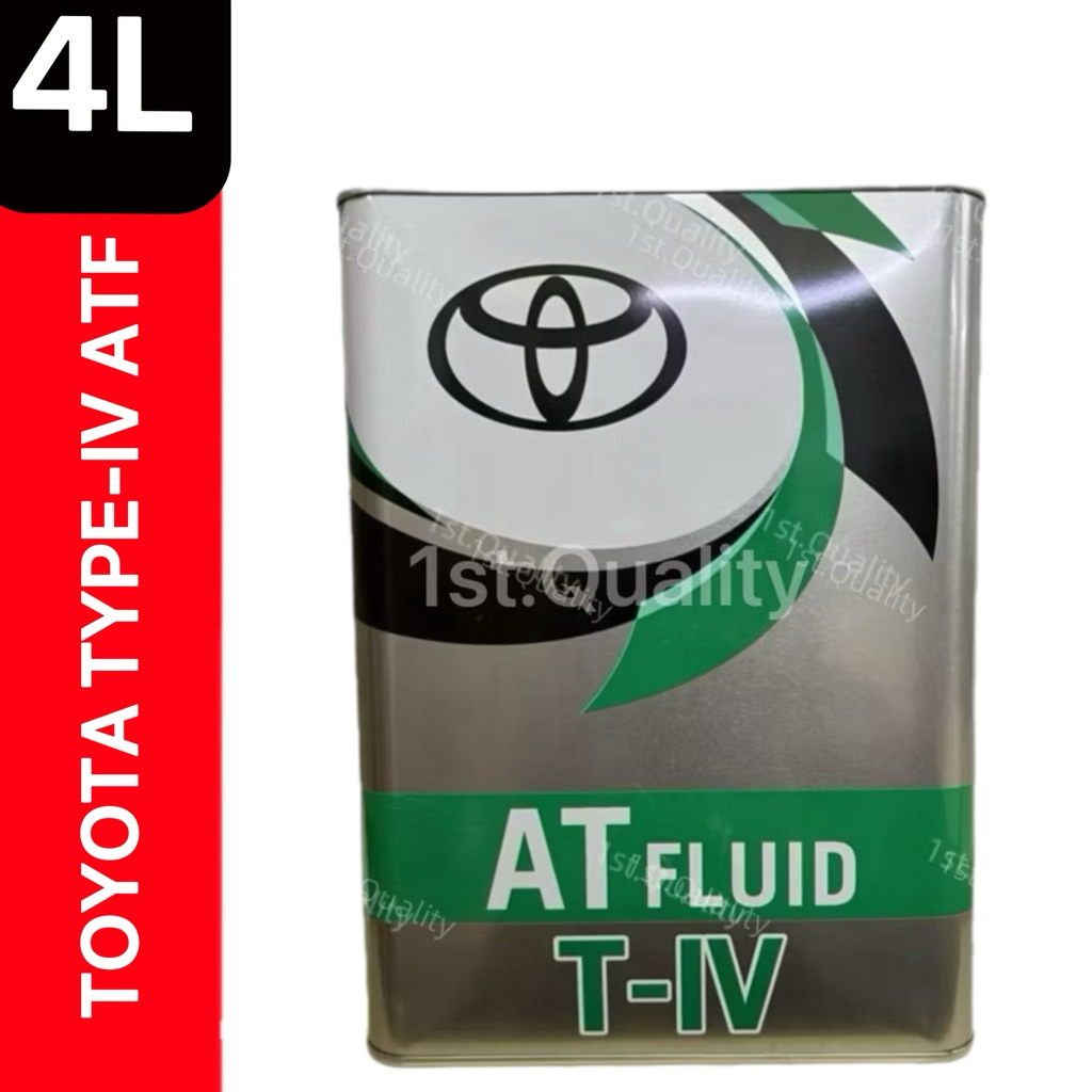 TOYOTA TYPE-IV ATF Gear Oil (4L) Vios Camry Estima Innova Hilux Harrier ...
