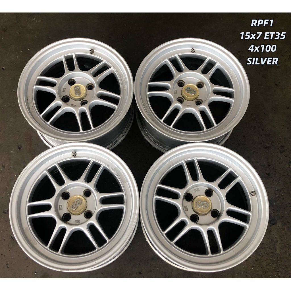 USED RIM RPF1 15 INCH FOR MYVI ALZA SAGA BLM VIOS YARIS JAZZ CITY HONDA ...