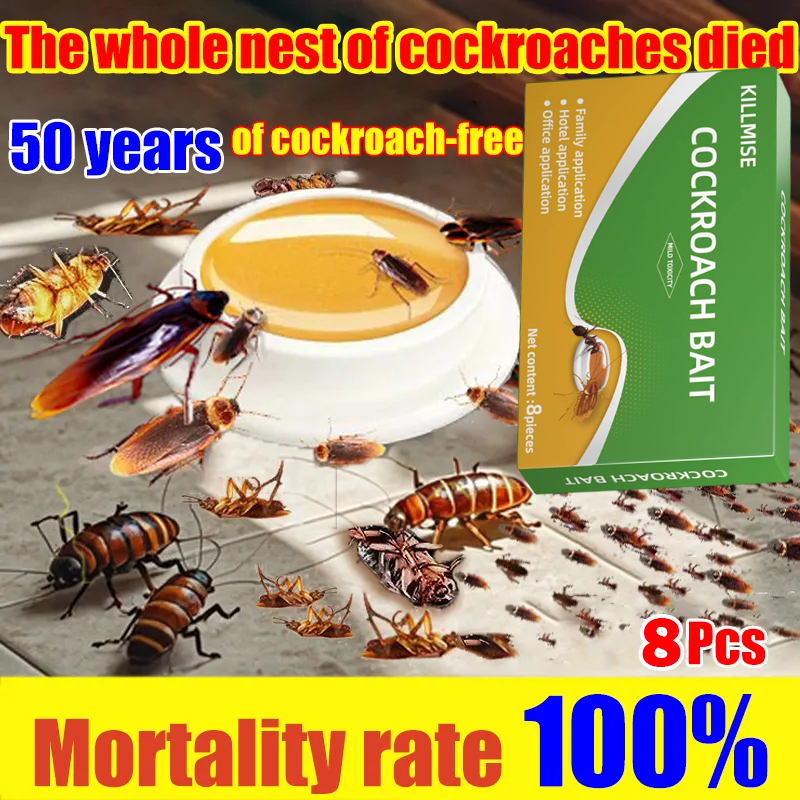 🔥 Cockroach killer🔥 Racun lipas Perangkap lipas Wipe Out All ...