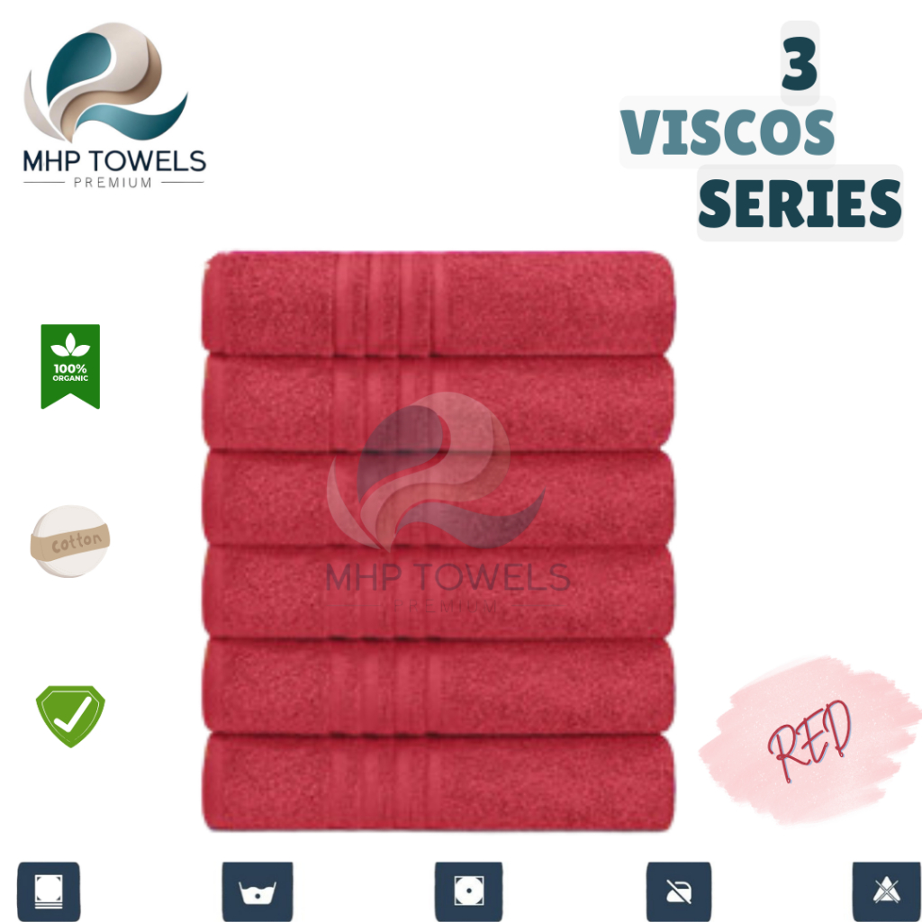 MHP Tuala Mandi Dewasa 1 Helai 100% Cotton | Tuala Besar Serap Air ...