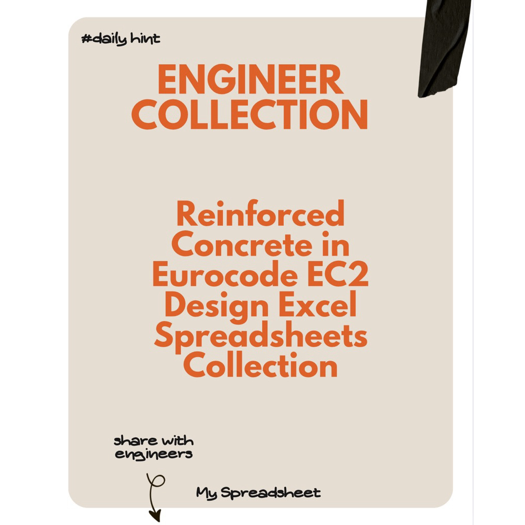 Engineer Collection-Reinforced Concrete in Eurocode EC2 Design Excel Spreadsheets Collection ...