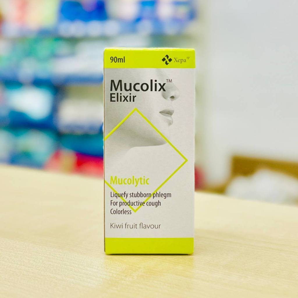 Clearance Stock (Exp: 10/2025) Mucolix Syrup 90mL (Ubat Batuk/Ubat Cair ...