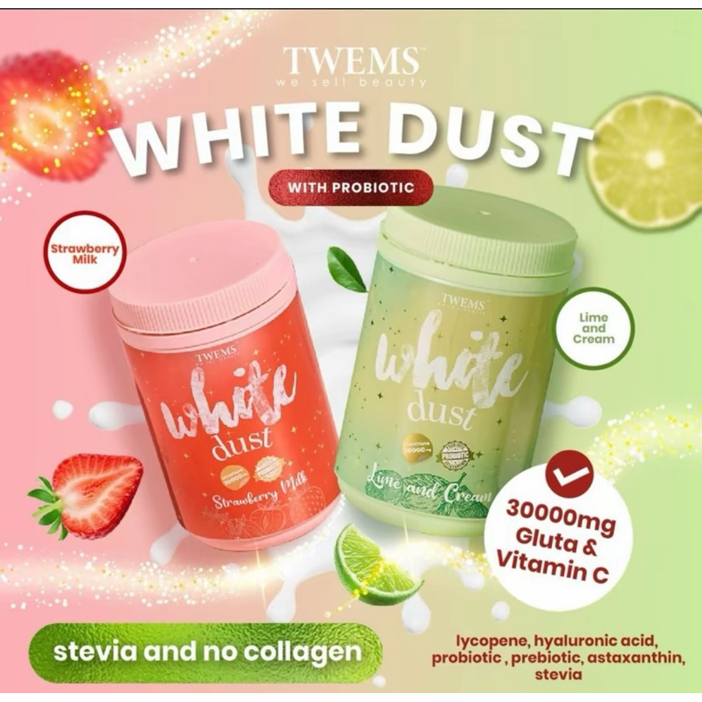 [READY STOCK ORIGINAL FROM HQ] White Dust Skin Supplement Glutathione ...