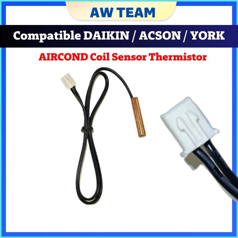 Compatible DAIKIN ACSON YORK Wall Mounted Aircond Coil Sensor Copper ...