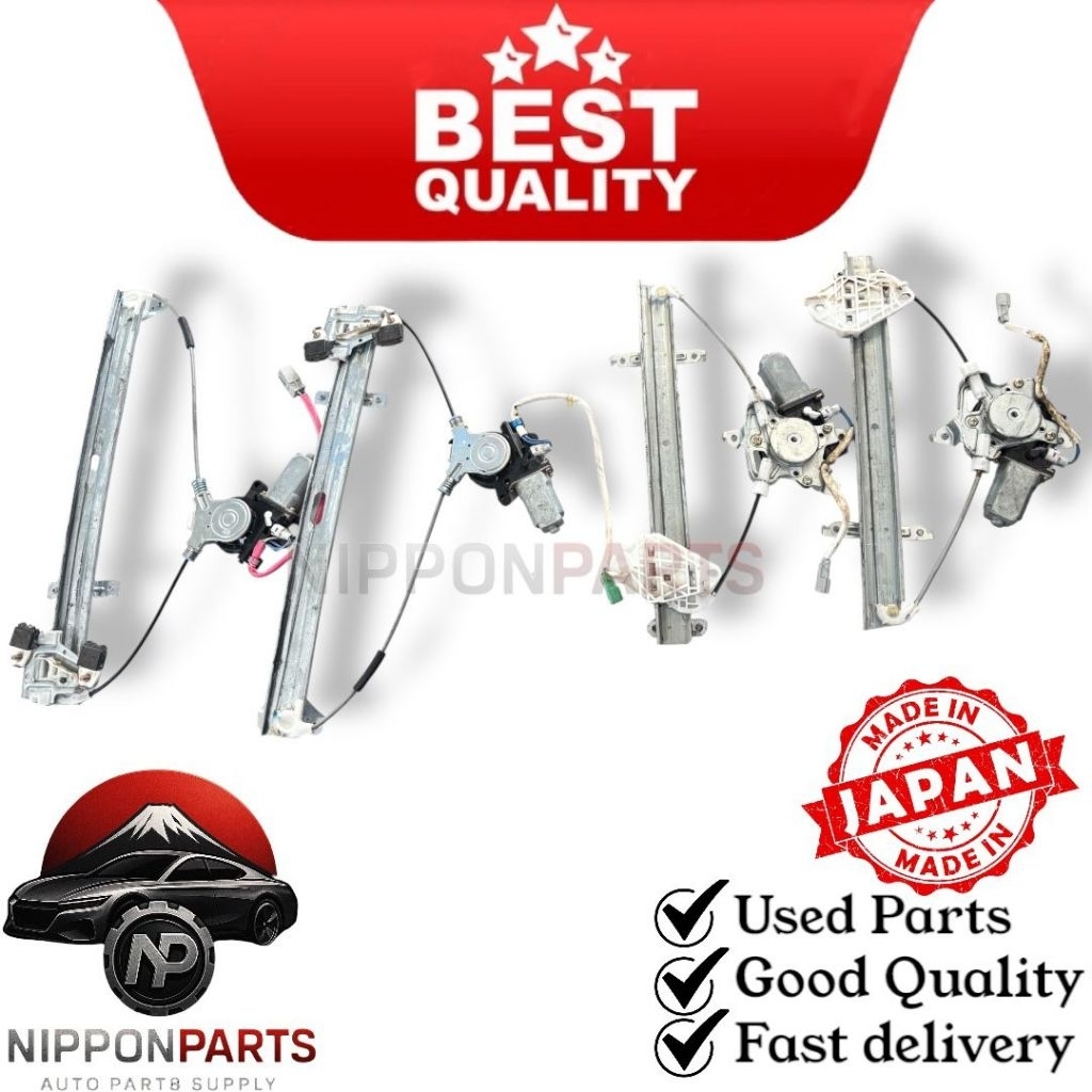 Honda Jazz Fit GD1 / GD2 / GD3 L15A VTEC Window Motor with Regulator ...