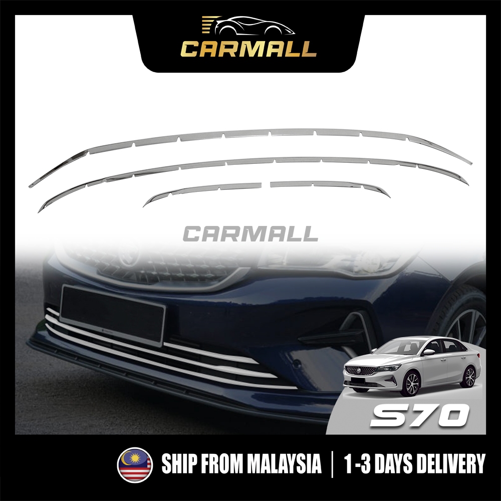 Proton S70 Front Grill Grille Lower Bumper Trim Molding Garnish Chrome ...