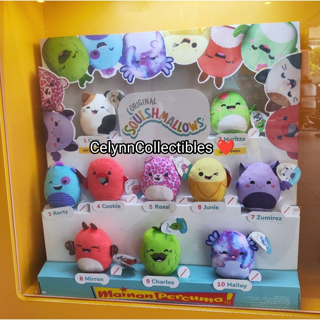 McDonald's McDonalds Mcd Mekdi Happy Meal Toy Original Squishmallows 2. ...