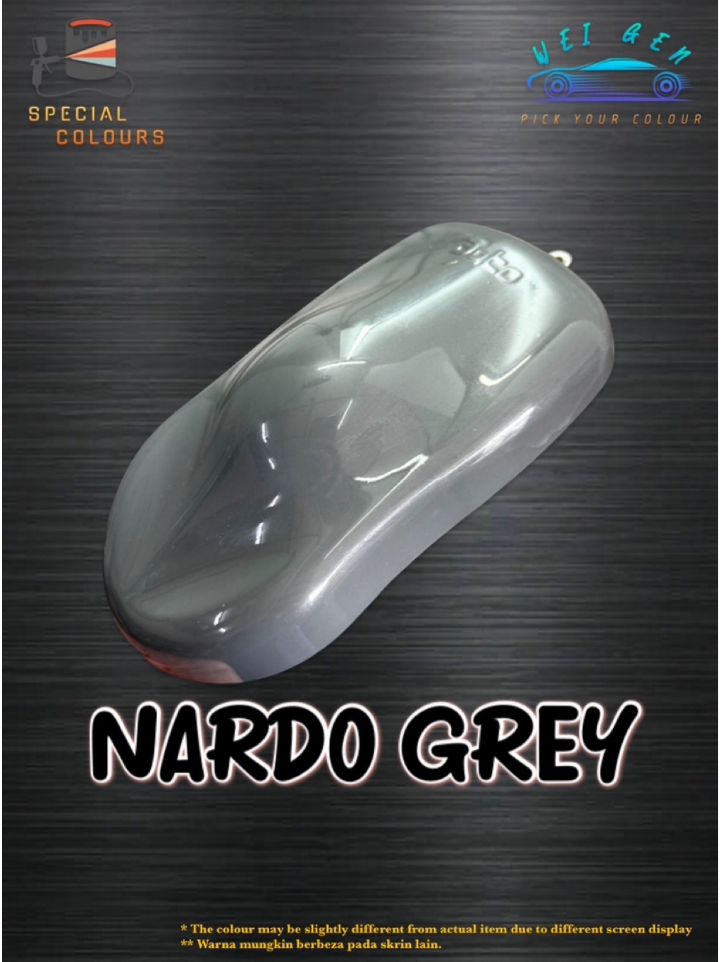 NARDO GREY / AUDI LIGHT GREY(2K CAR PAINT ) | Shopee Malaysia