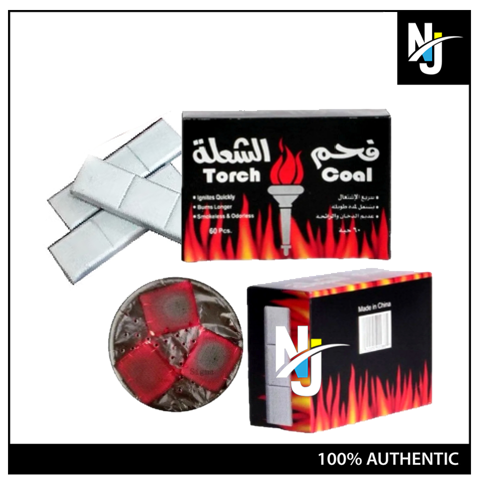 Torch Coal Charcoal - ARANG Sekitak ada 60pcs tablet untuk Bakhoor Oud ...