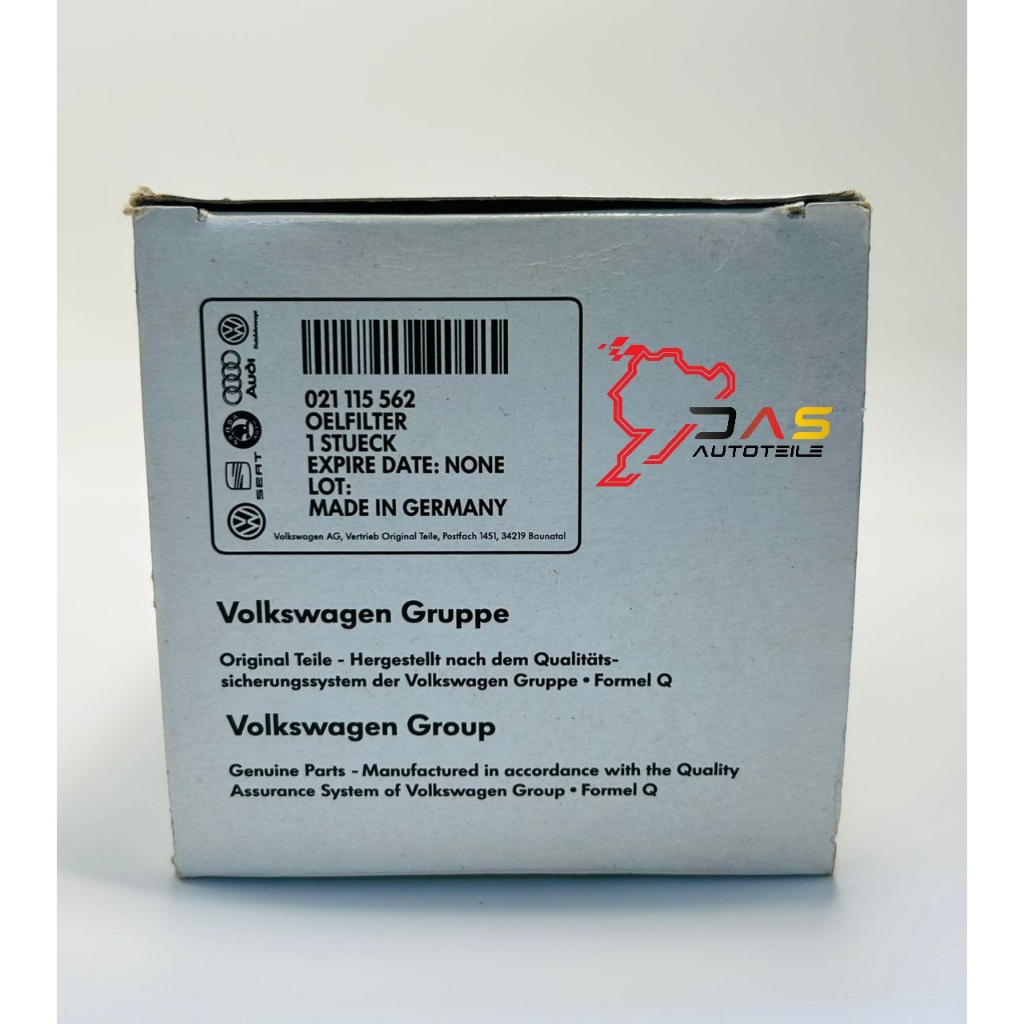 Genuine Volkswagen Corrado Golf MK3 Vento Sharan AAA ABV VR6 Engine Oil ...